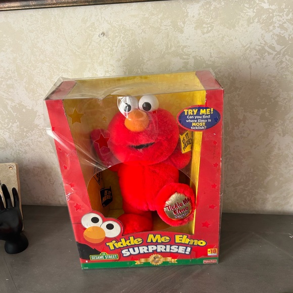 Sesame Street | Toys | Tickle Me Elmo Surprise Plush Toy Nib | Poshmark
